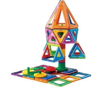 Hot Selling Magnet Toy Connecting Magnetic Building Blocks For Kids ...