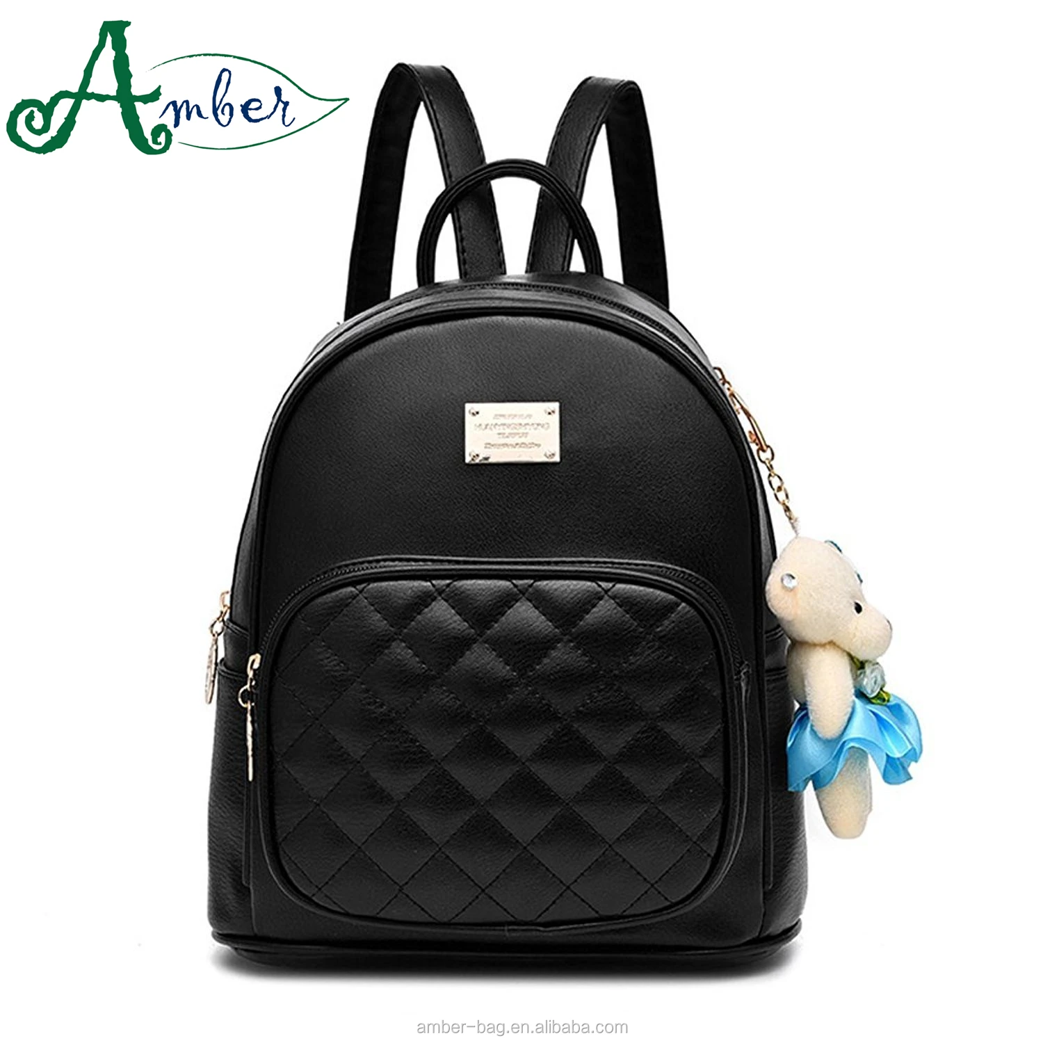 Cute Mini Leather Backpack Fashion Small Daypacks Purse For Women - Buy ...