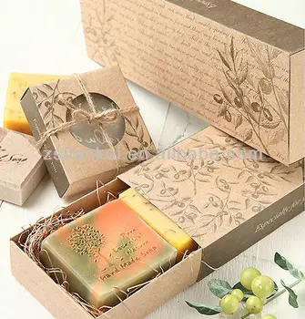 Elegant Soap Packaging Box Made Of Recycled Kraft Paper - Buy Recycle ...