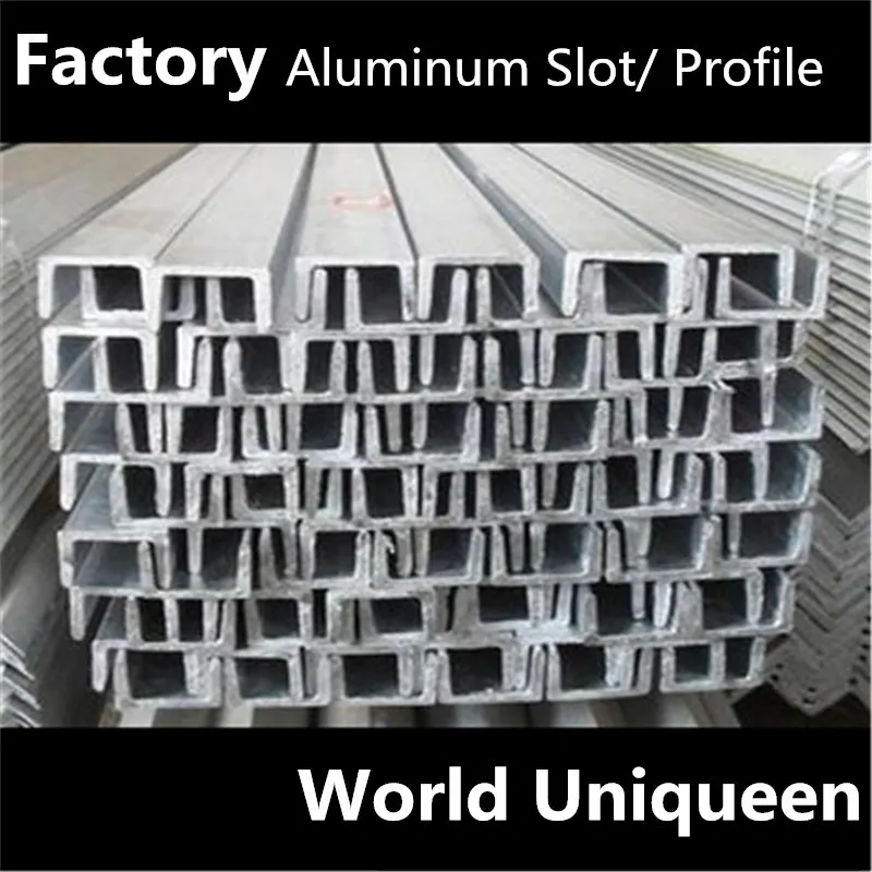 Manufacture Pure U Shape Slot Aluminum Extrusion Alloy Industrial Alu ...