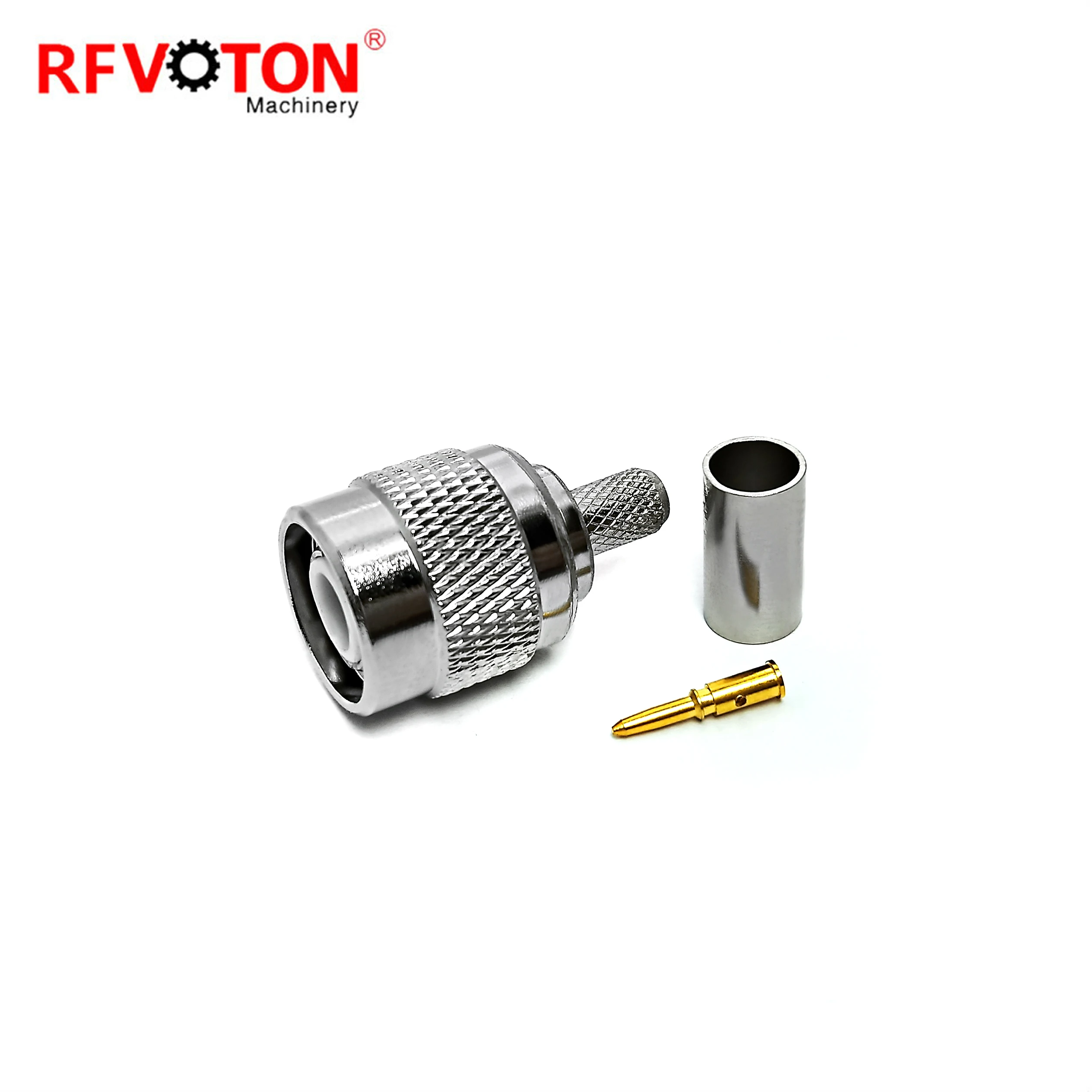 Rg223 Rf Coaxial Cable Connector Tnc Male Straight - Buy Male Tnc Rg223 ...