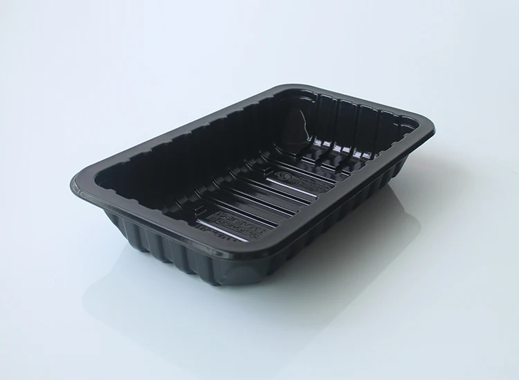 Hot Sale Chicken Packing Black Color Map Trays Pp Evoh Container - Buy ...