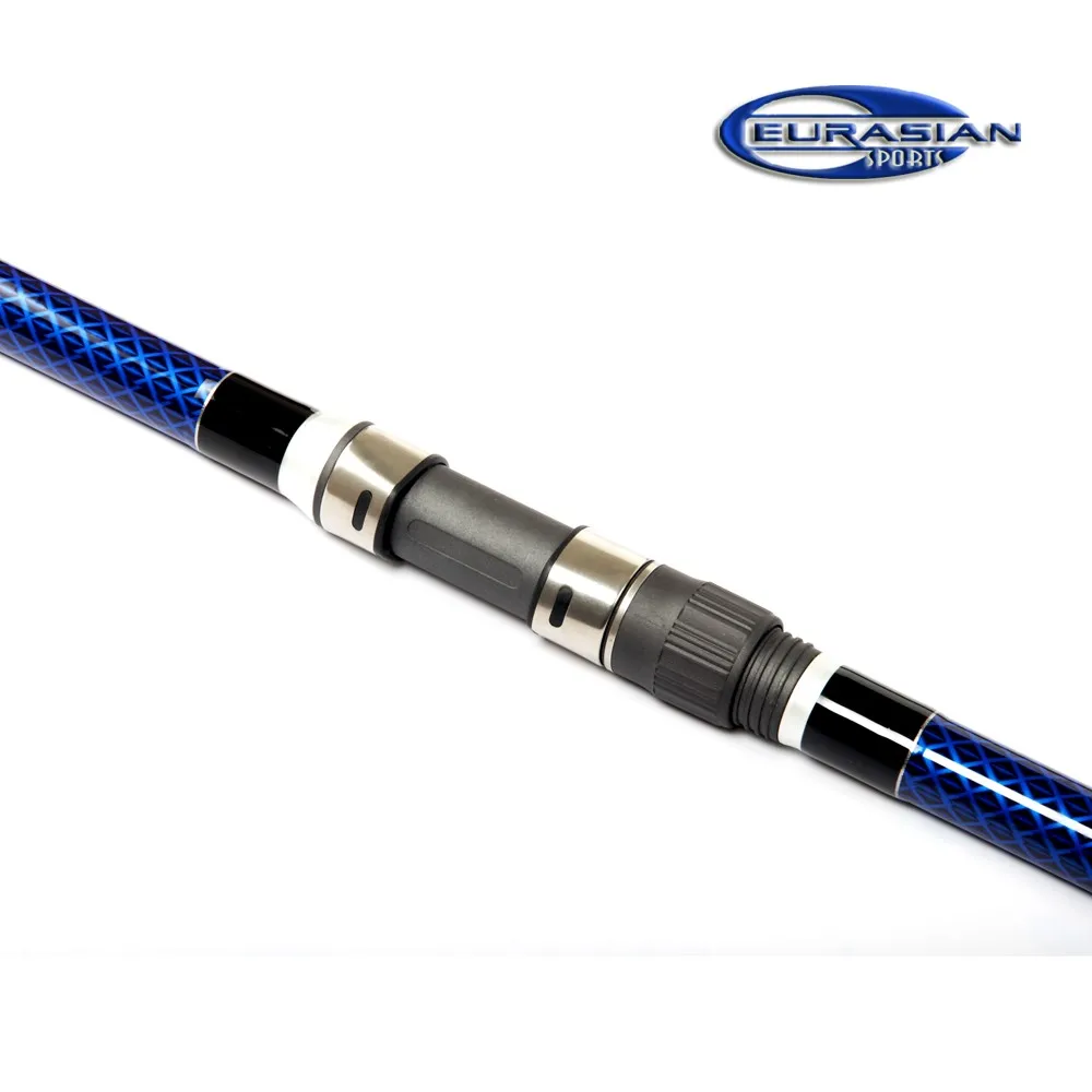 4.00m 100-300g Carbon Telescopic Beach Rod Fuji Reel Seat Stiff Action ...