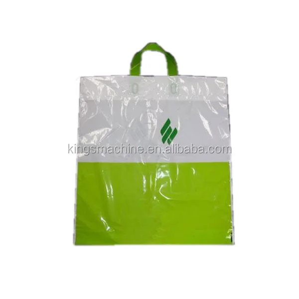 Plastic Soft Loop Handle Bag Making Machine - Easy & Efficient