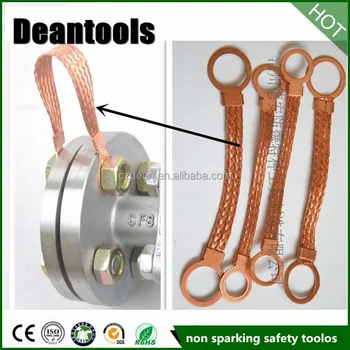 Flange Static Jumper Wire -brass Material Copper Alloy,Size 12-30mm ...