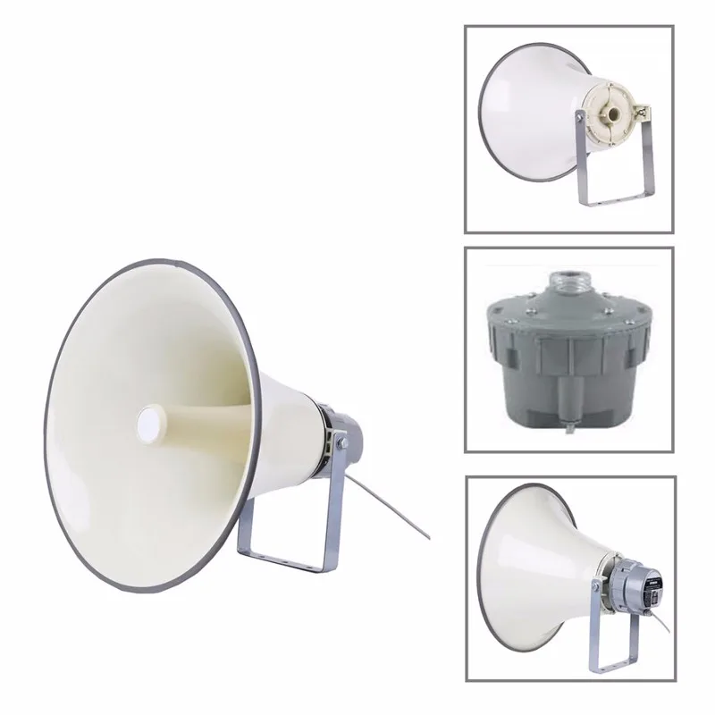 16inch(12"/14"/16"/18"/20'") 28cm Pa Aluminum Grey Driver Horn Speaker ...