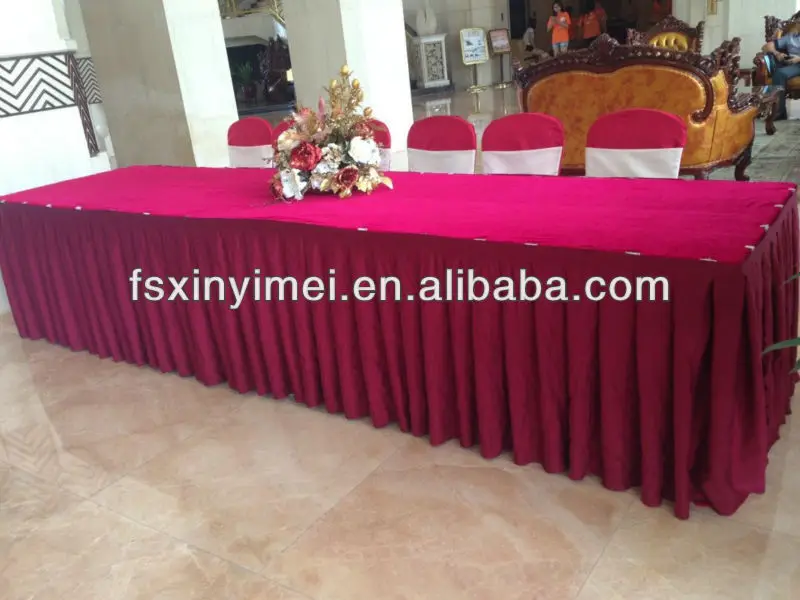 Table Skirting Designs for Wedding - Fashion & Function