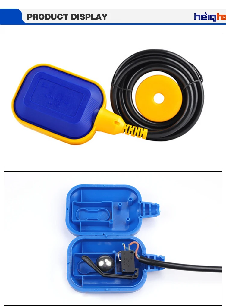 HEIGHT Hot Sale HT-M15-2 Liquid Level Float Switch CE Certified