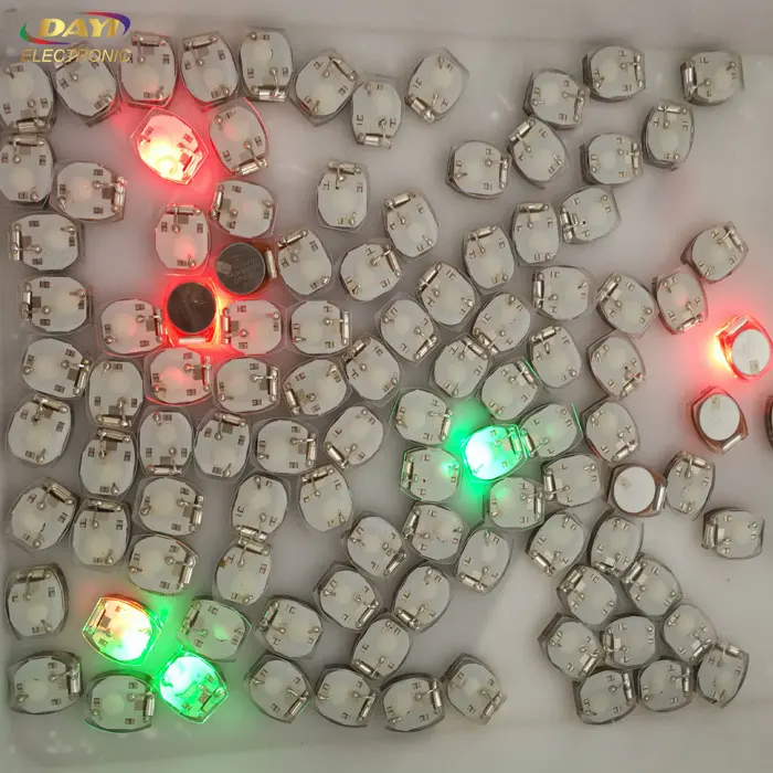 Waterproof Multicolor Impact Vibration Activated Mini LED Lights for ...