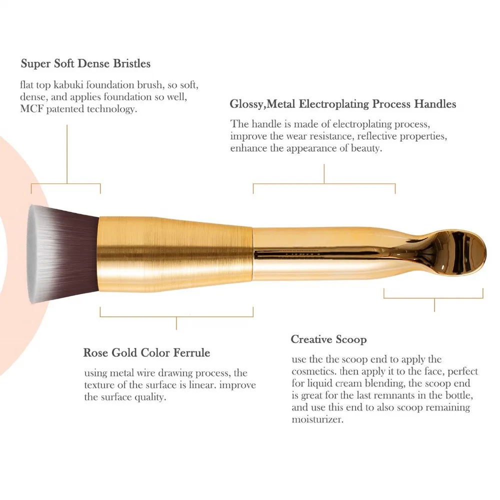 Custom Logo Wholesale Refillable Face Powder Makeup Brush Container ...