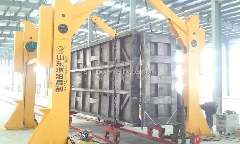 Dumper Flipper - Efficient over Turning Machine for Trailers