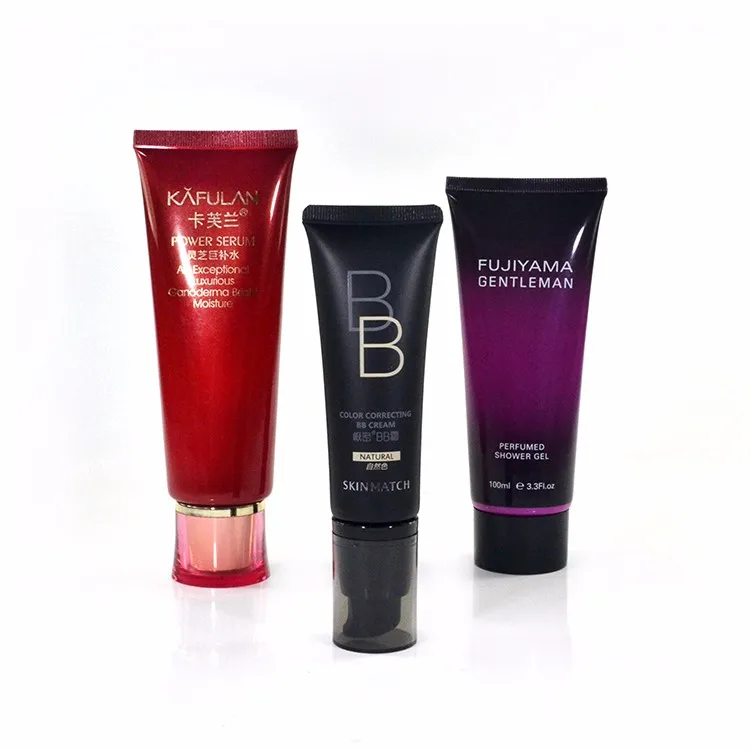 Hand Cream Luxury Plastic Cosmetic Packaging Tube 5g 30g 50g 100g Body ...