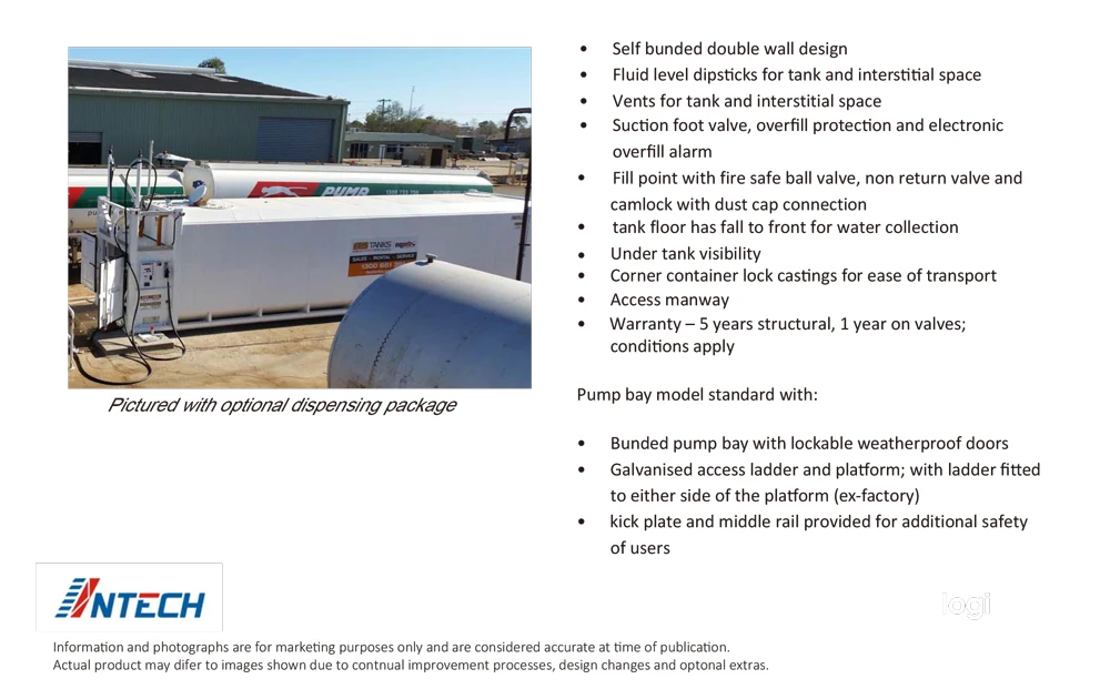 40ft ITP SERIES CONTAINERISED TANKS - Fuel Storage Solutions