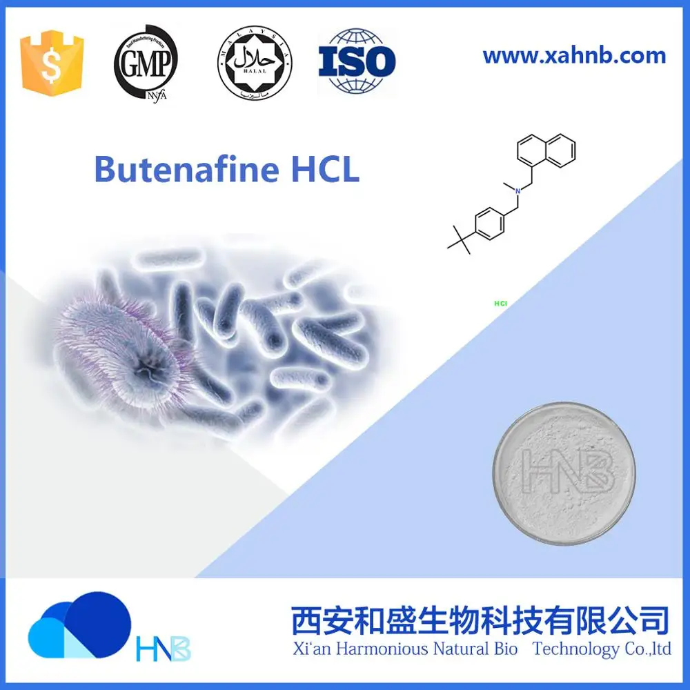 High Quality Butenafine Hcl Powder 101827-46-7 Medication For Skin ...