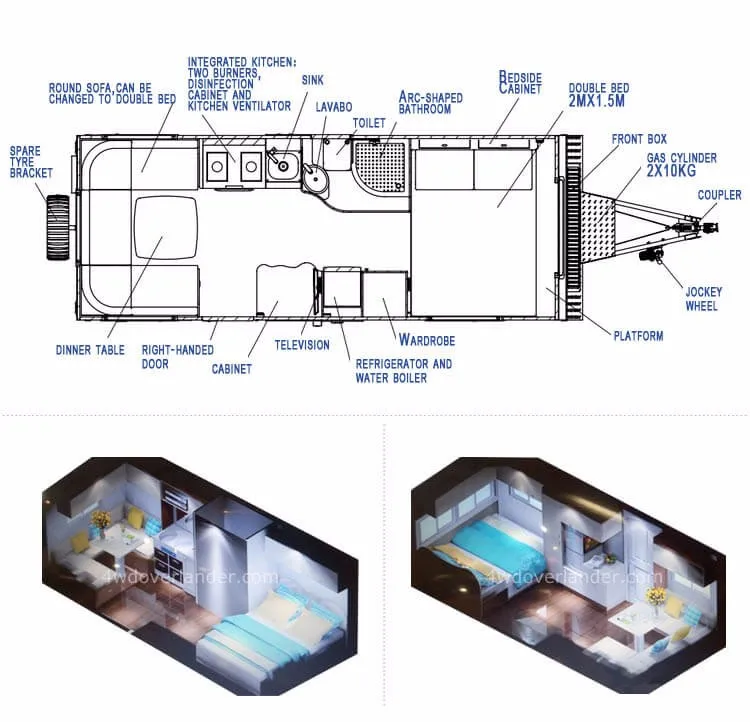 Static Rv Motorhomes Caravan For Caravan Hire - Buy Rv Motorhomes ...