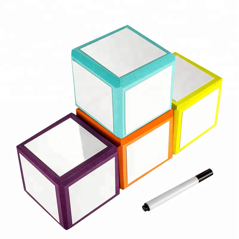 Customized Eco-friendly And Funny Eva Foam Cube With Pen For Kids ...
