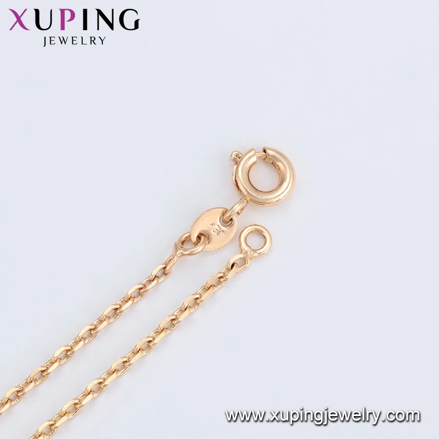 45435 Xuping Jewelry Fashion 18k Gold Plated Chain Necklace - Buy ...