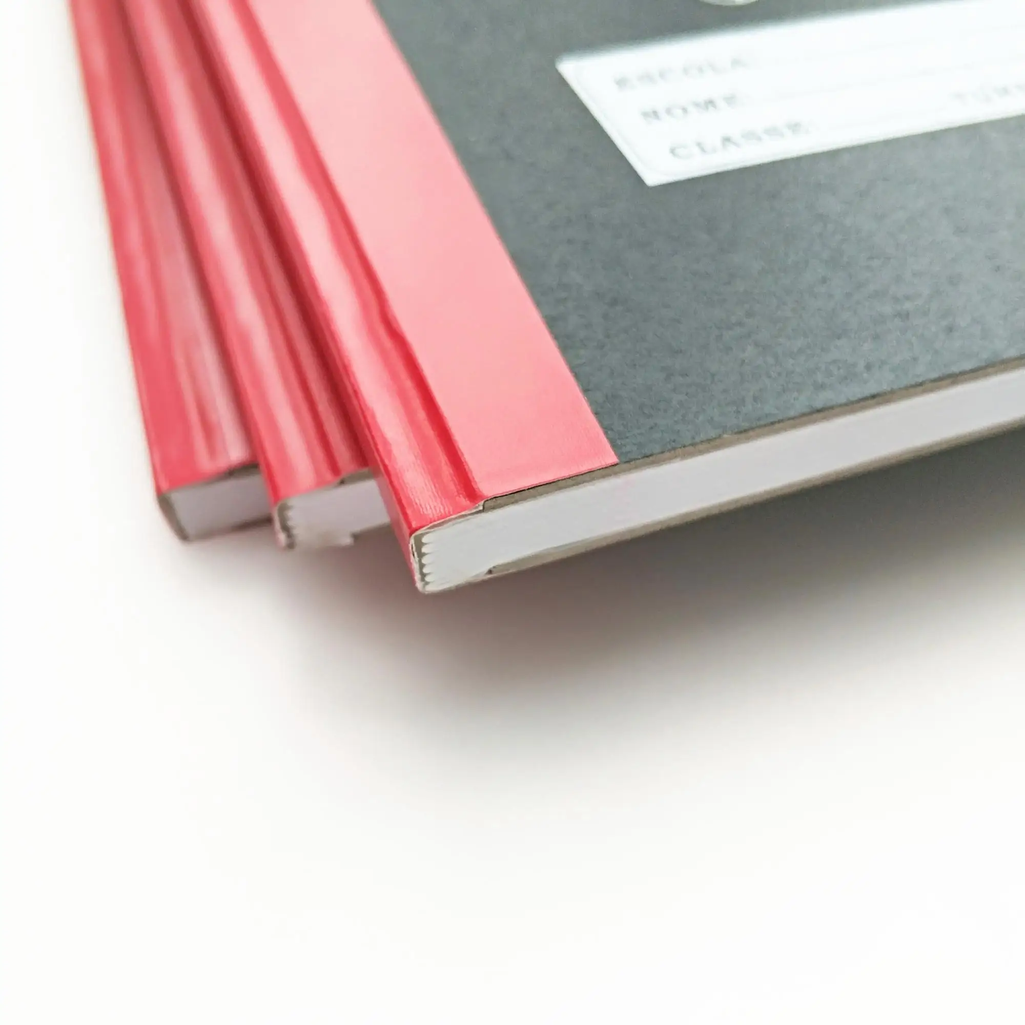 Student A4/A5 Writing Hard Cover Counter Book with Red Margin