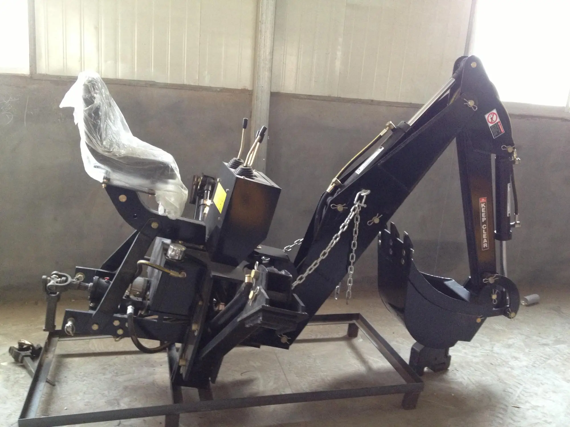 LW-6 Farm Garden Towable Backhoe Loader - Versatile & Durable