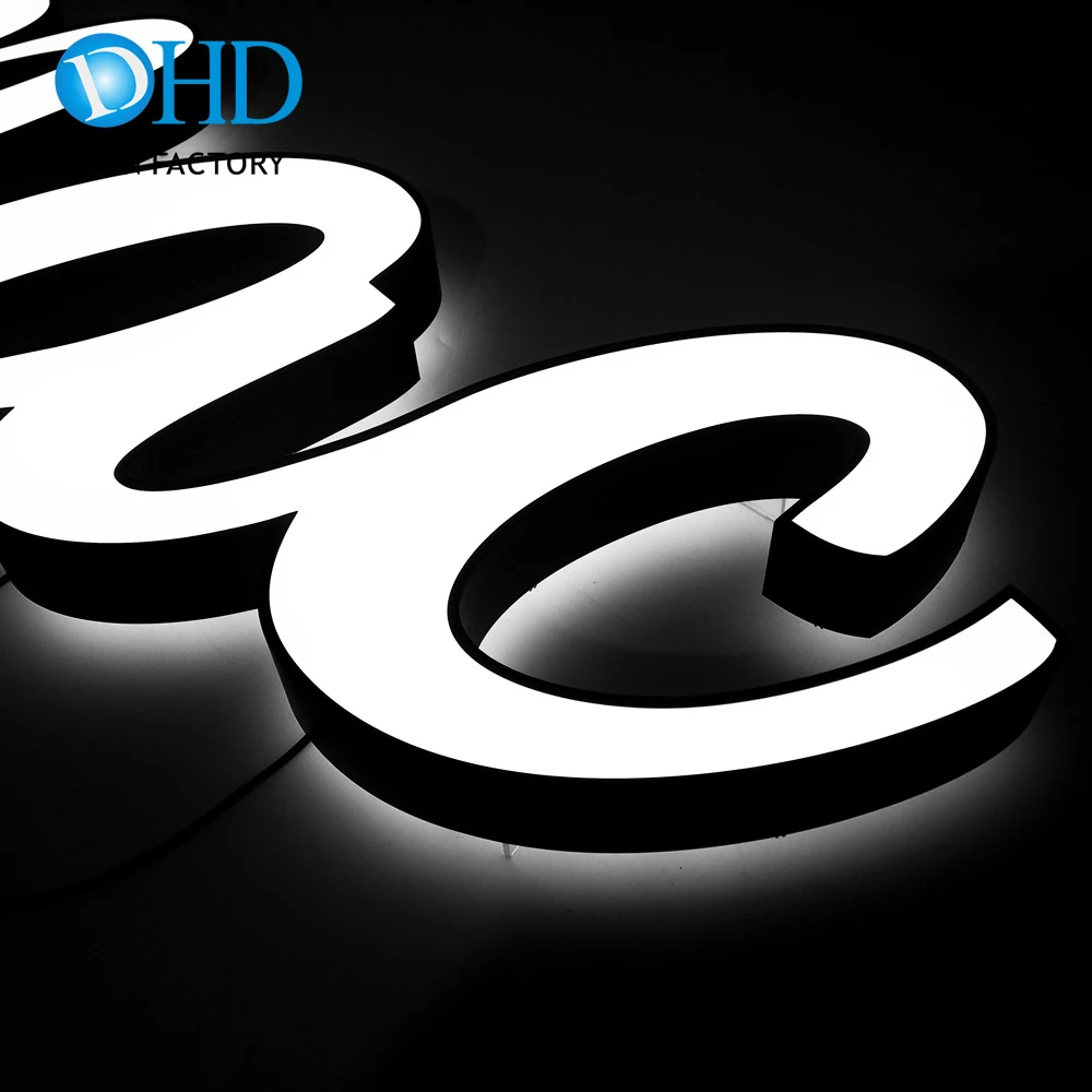 Led Box Letter Sign,Resin Light Box Sign Letters,Led Outdoor Light Box ...