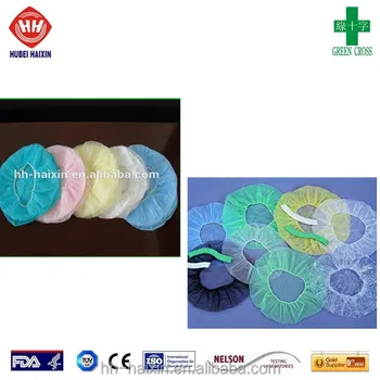 Disposable Colored Hair Nets For Long Hair In Food Service Or Industry ...