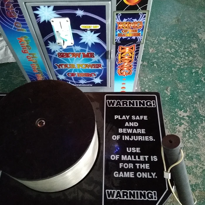 Hotselling King Of The Hammer Arcade Hitting Game Machine Amusement ...