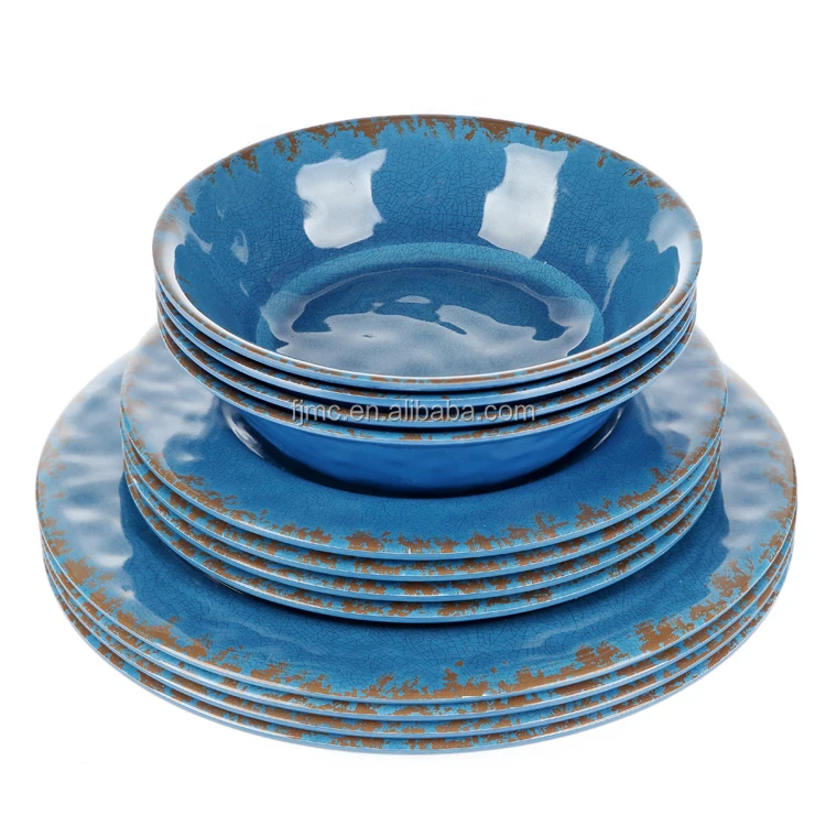 Unbreakable Ceramic Like Melamine Dinnerware Made in China