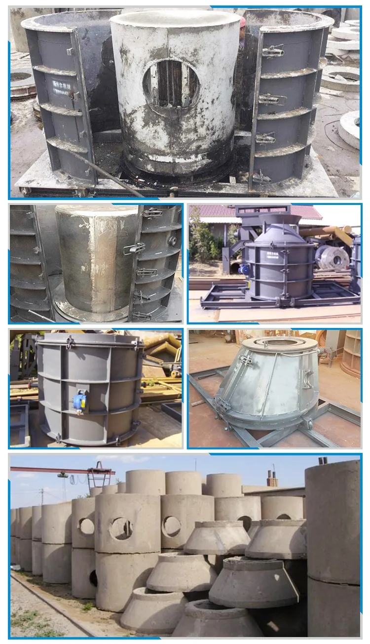 Precast Concrete Inspection Well Mould for Drainage Pipe