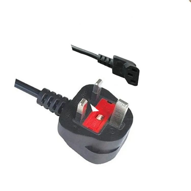 Sev Laptop Power Lead Fused Wire Cord Laptop Computer Monitor Ac Cord ...