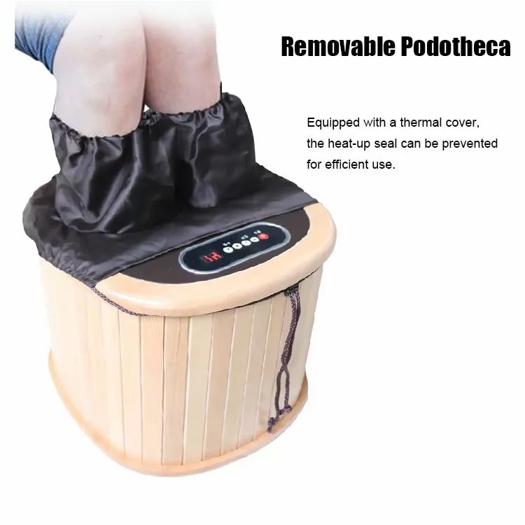 Personal Dry Infrared Wooden Foot Steam Sauna Bath Warmer - Buy Foot ...
