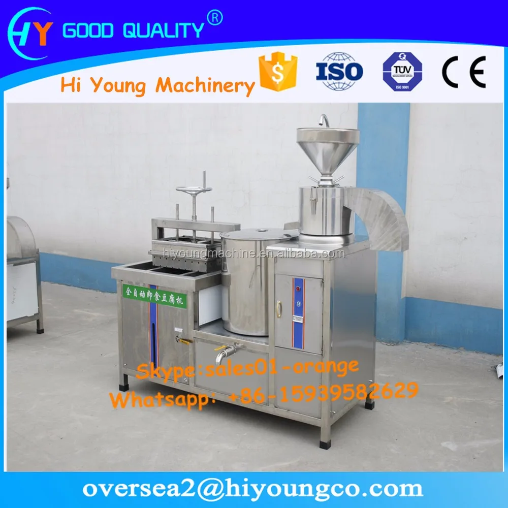 Automatic Tofu Making Machine/ Colorful Commercial Soy Milk Tofu Making ...