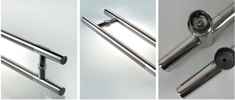 S Shape Glass Door Handles - Stylish & Durable Solutions
