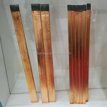 5x18x355mm Flat Arc Air Gouging Carbon Rods/ Gouging Carbon Electrode ...