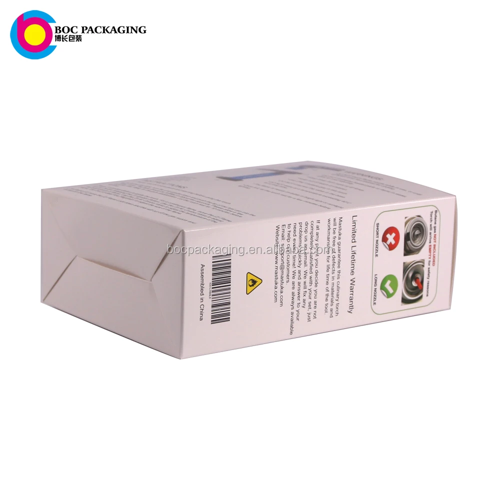 Custom Made Culinary Tool Torch Packaging Box - Buy Culinary Tool ...