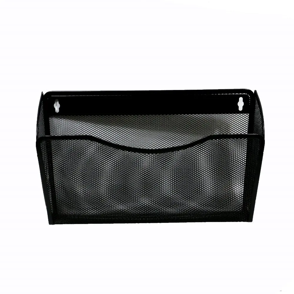Metal Office Stationery Hanging Mesh Mount Wall File Holder - Buy Wall ...