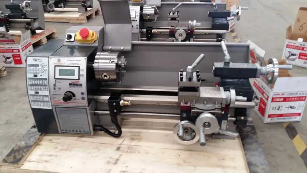 mini metal benchtop variable speed lathe TL180X300V Products from ...