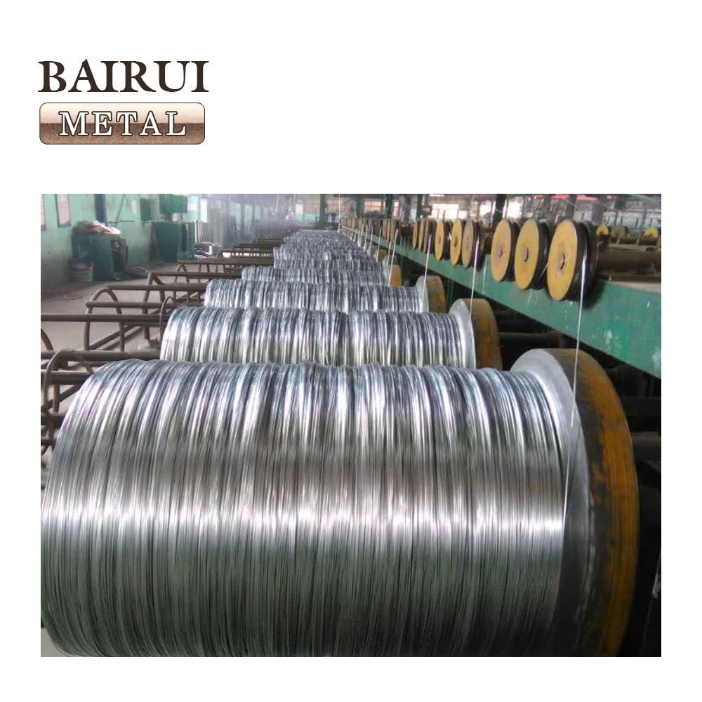 New Style Galfan Wire Galvanized Factory Price 5.5mm Steel Rod In Coils ...