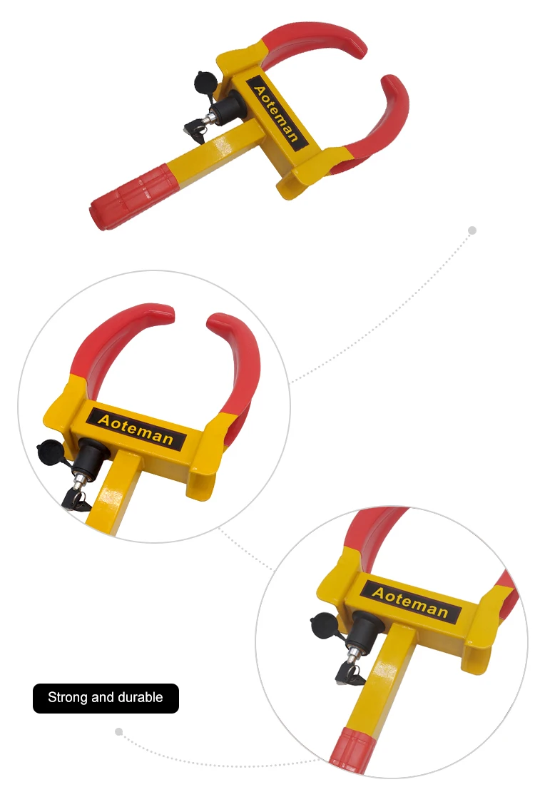 Steel Anti-theft Unbreakable Auto Car Wheel Lock| Alibaba.com