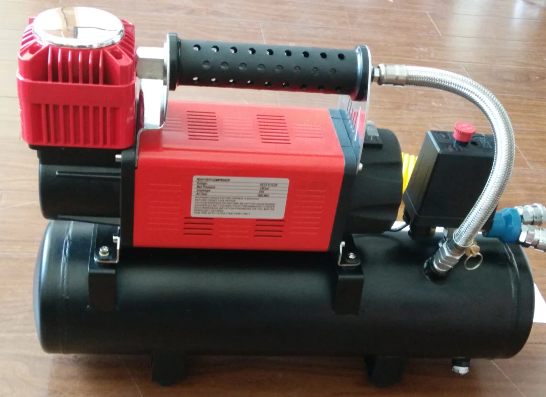 Air Flow 200l/min Air Compressor with 8L Air Tank - WINCAR