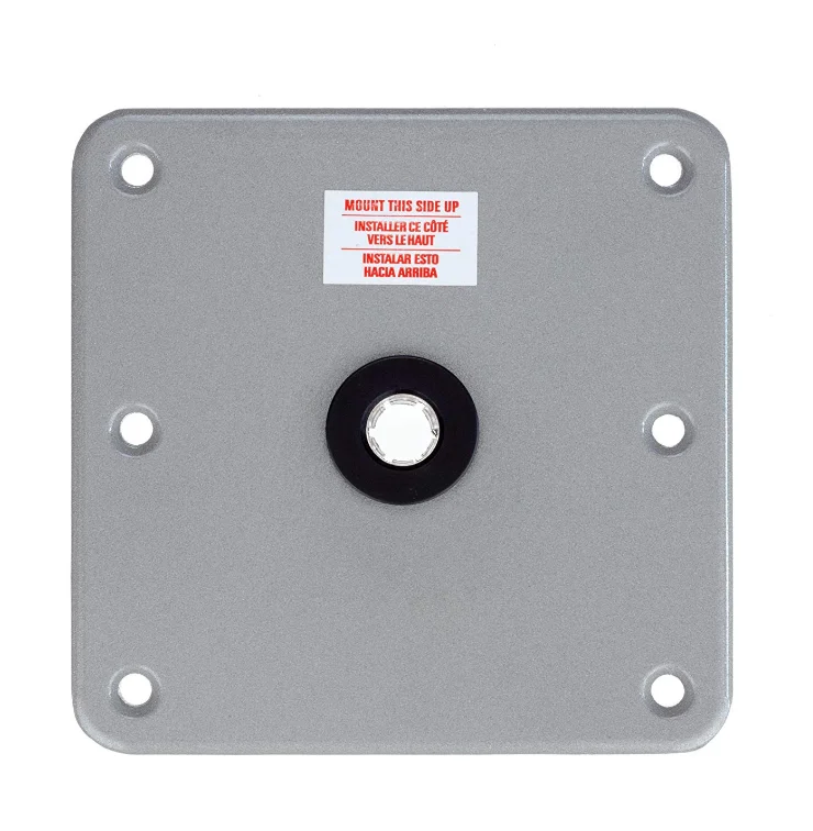 Stainless Steel Finish with Steel Lip Tube Pin Base Plate| Alibaba.com