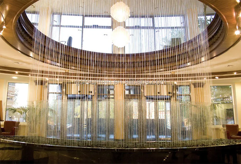 FREE DESIGN Conference Hall Decoration Graphical Digital Water Curtain