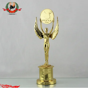 Popular Angel Statue Trophies Metal Sculpture Holding The Medal Awards ...