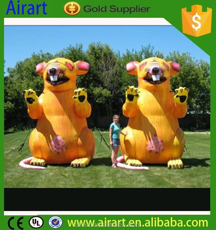 Giant Inflatable Mouse Inflatable Rat For Outdoor Decoration ...