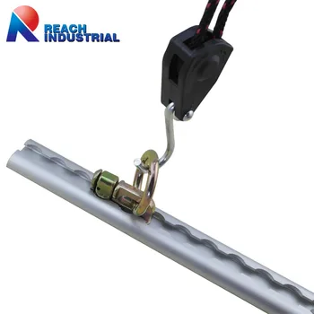 Logistic Aluminum L Track Tie Down System L Track,,Rope Ratchet,Double ...