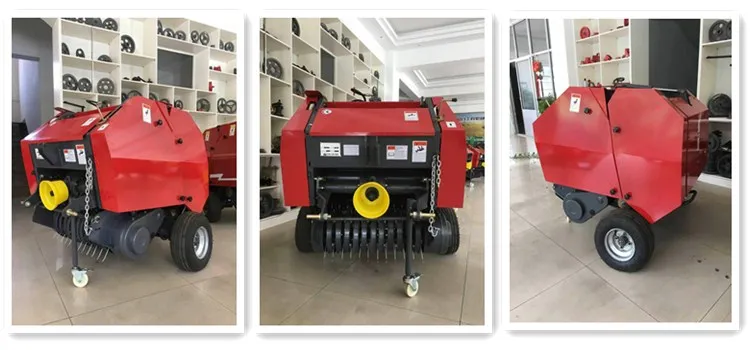 China Baler Round Baller Mini Hay Baler for Sale - High Productivity