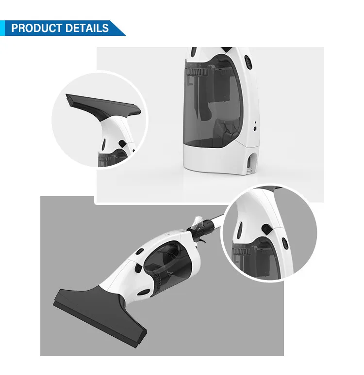 Multifunctional Rechargeable Vacuum Window Cleaner Kit Vac Window ...