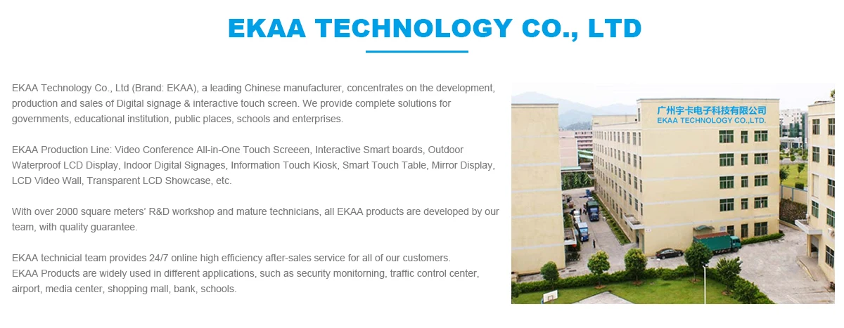 Ekaa Technology Co., Ltd. - Outdoor LCD Digital Signage, High ...
