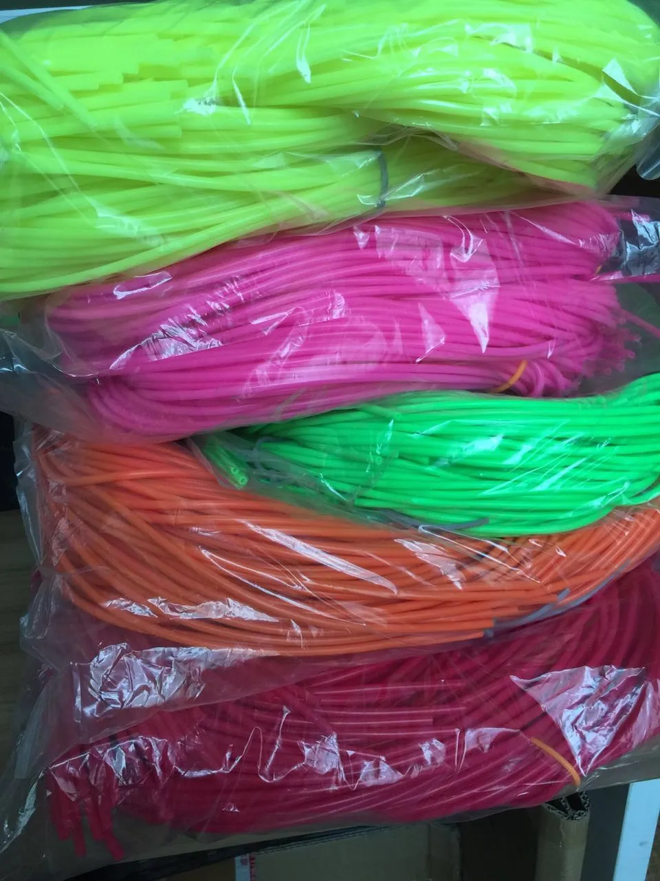 Luminesous Glow Soft Rubber Tubing For Long Line Fishing Gears - Buy ...