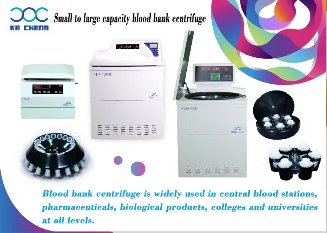 Cross-matching Test Blood Card Benchtop Low Speed Lab Centrifuge ...