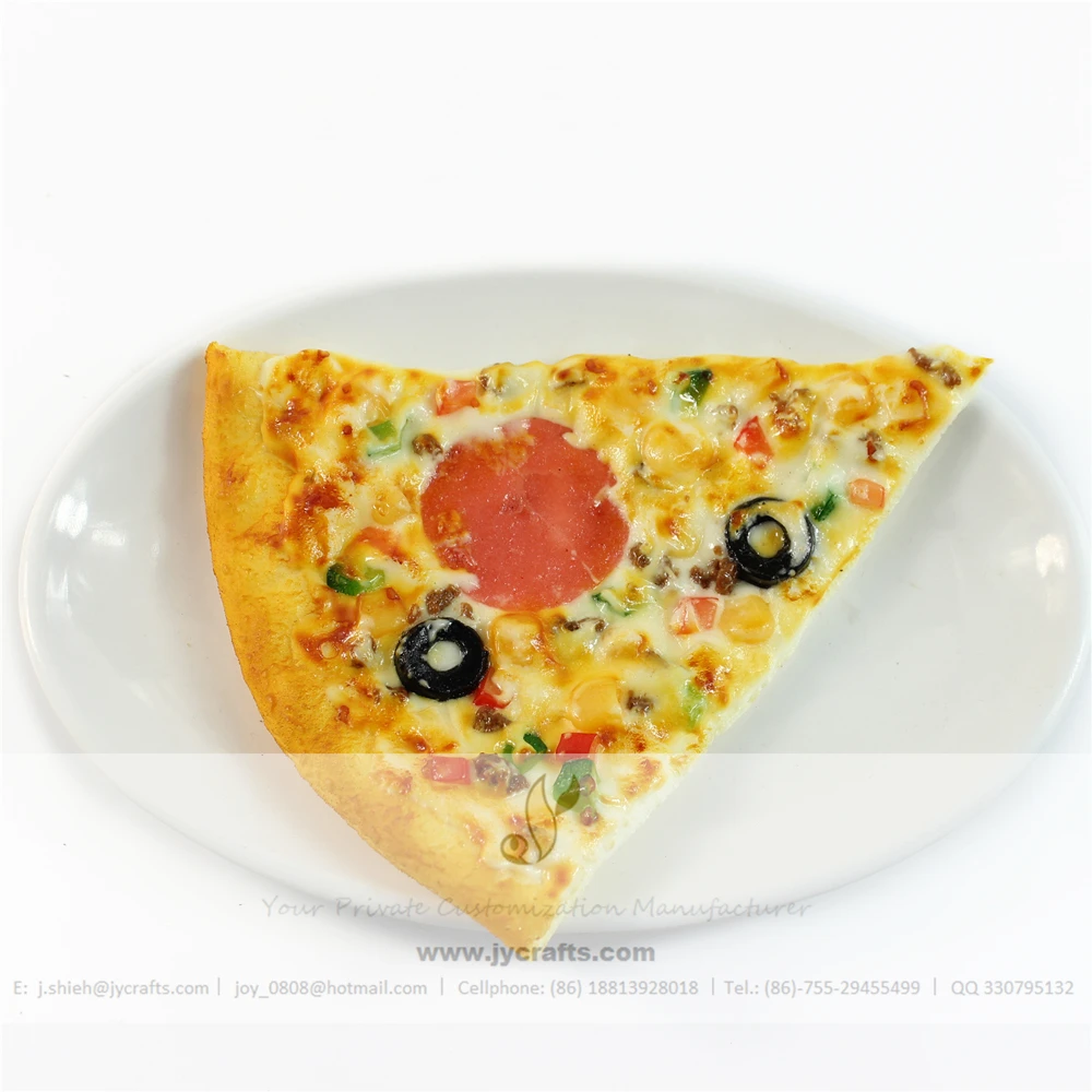Oem Factory Pretend Food Display Realistic Plastic Fake Pizza - Buy ...